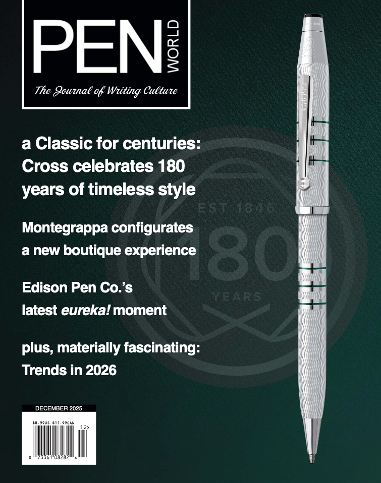 A Nice Article in Pen World Magazine! - Edison Pen Co